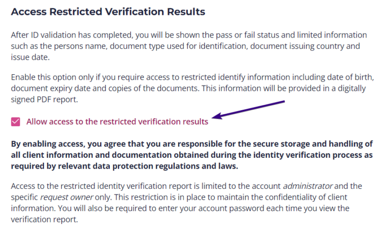 ID Verification - Content Snare Help