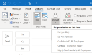 How to send sensitive information via email