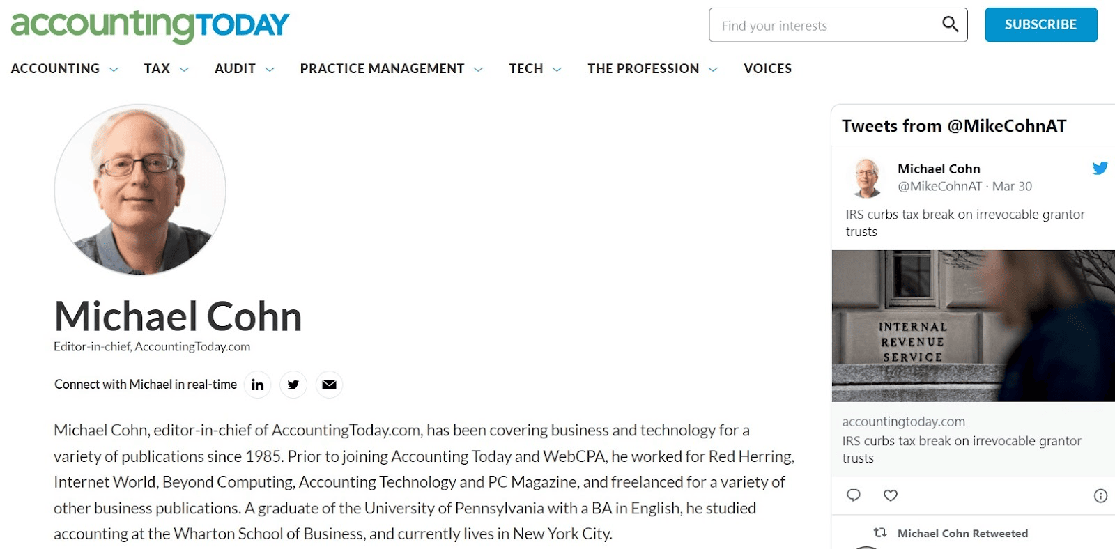 14 accounting experts to learn from