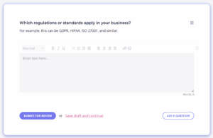 Compliance assessment form (free template)